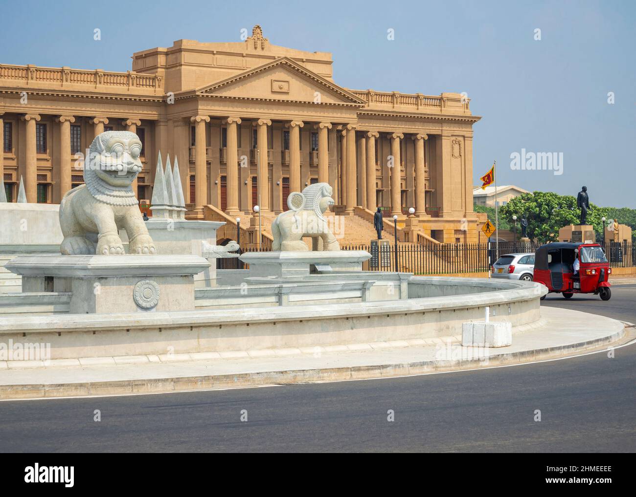 COLOMBO, SRI LANKA - MARCH 26, 2015: The Old Parliament Building ...