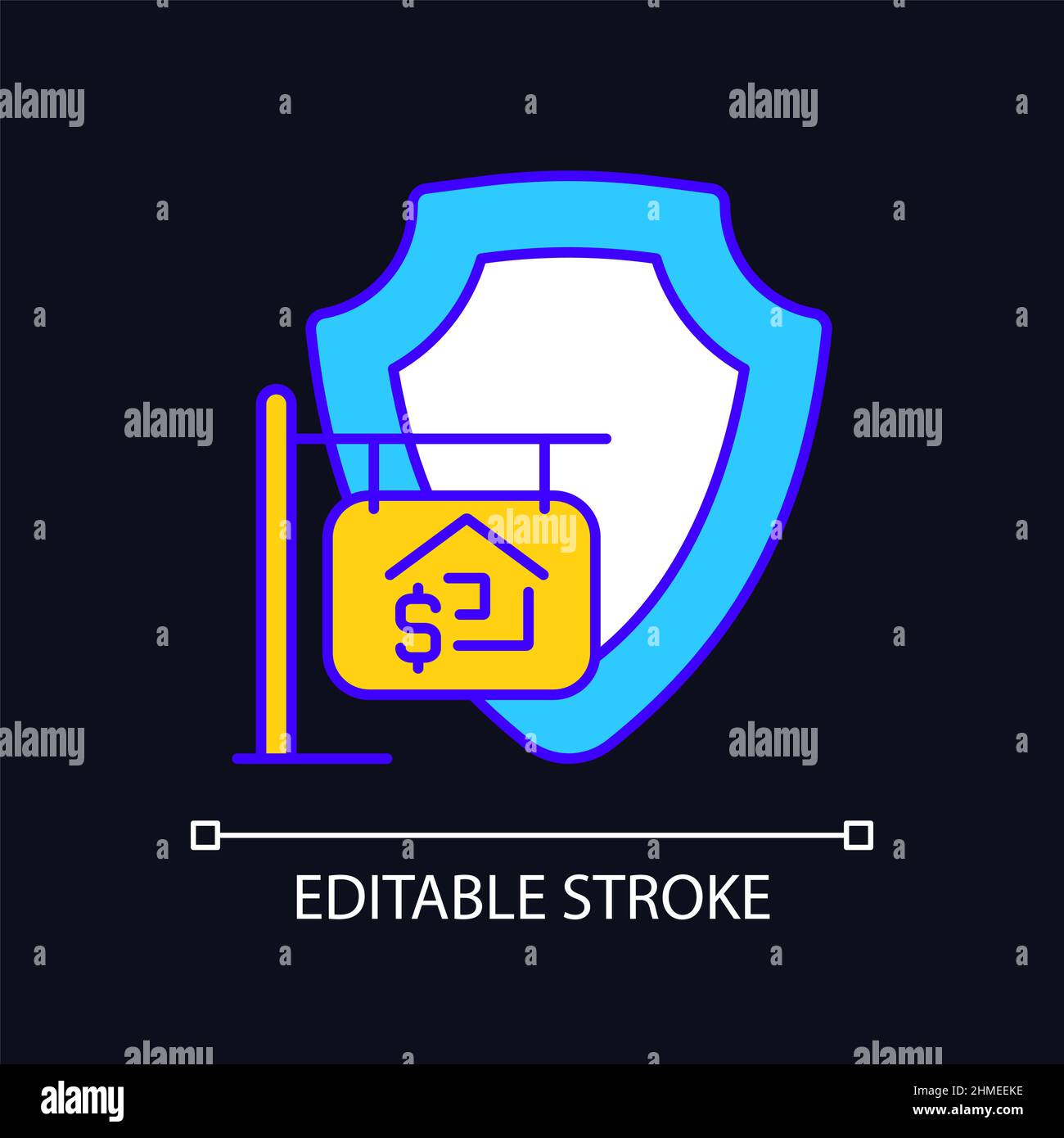 Indemnity insurance house Stock Vector Images - Alamy