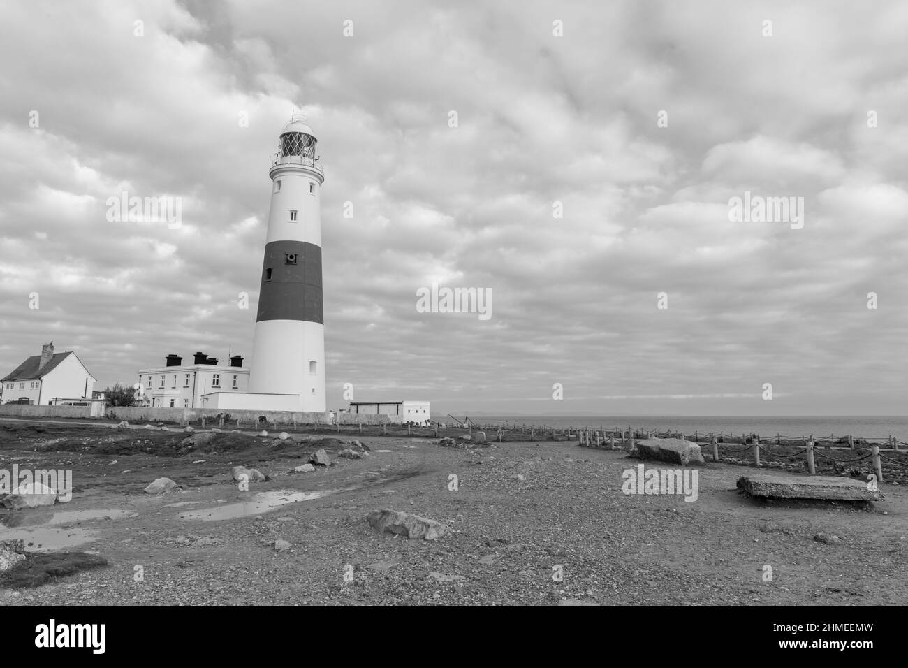 Portland Bill lighthouse in Dorset Stock Photo - Alamy