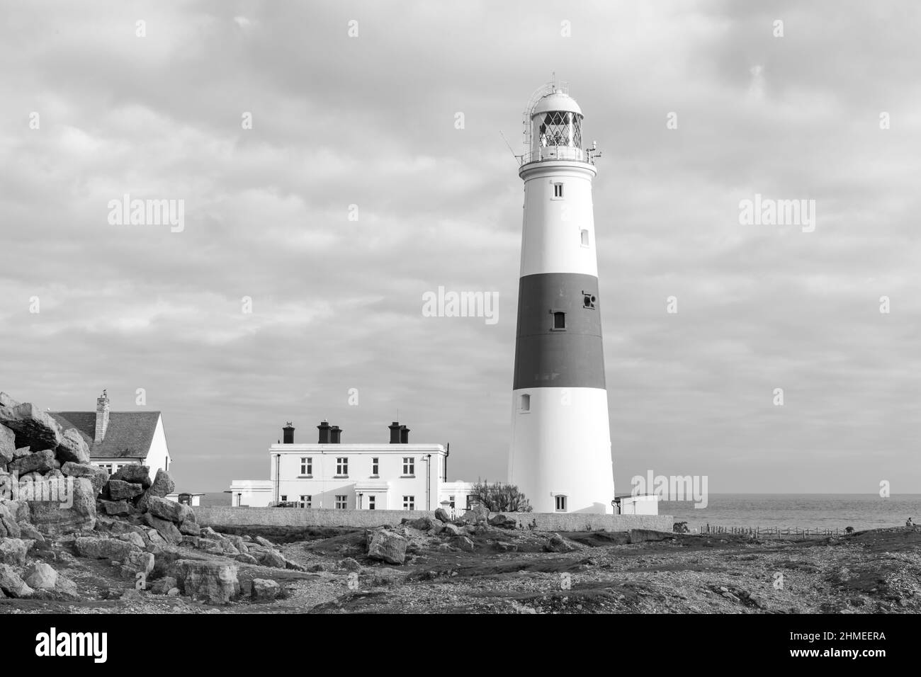 Portland Bill lighthouse in Dorset Stock Photo - Alamy