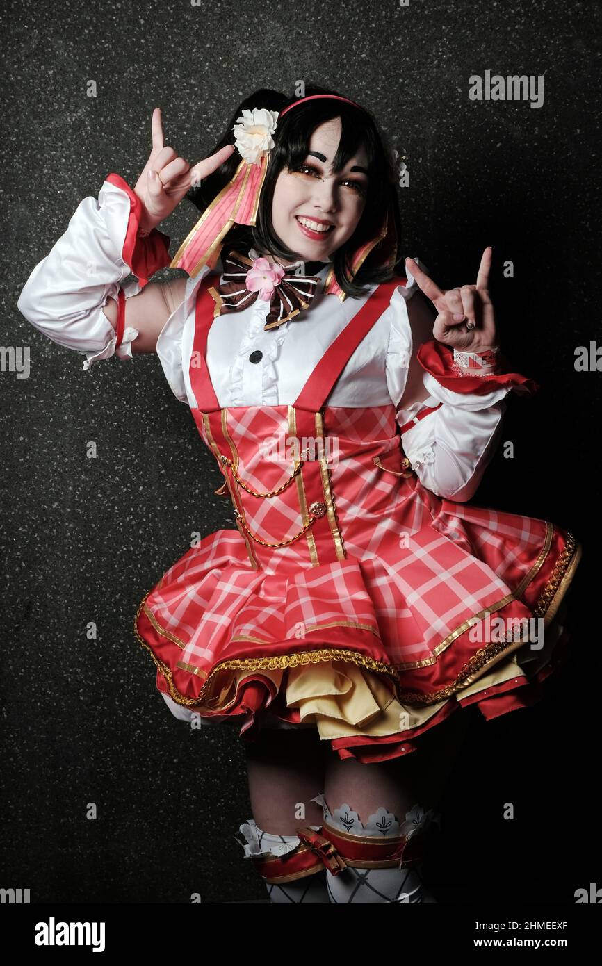 Cosplayer Lolli as Nico Yazawa (From Love Live, a Japanese multimedia ...