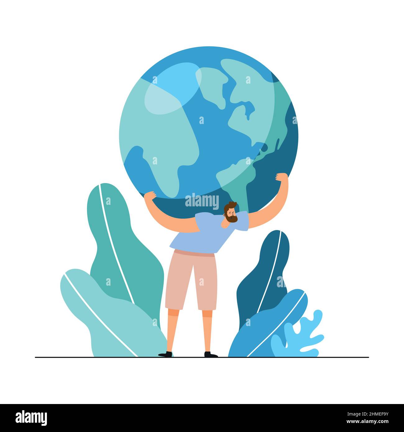 Man protesting world planet earth hi-res stock photography and images ...