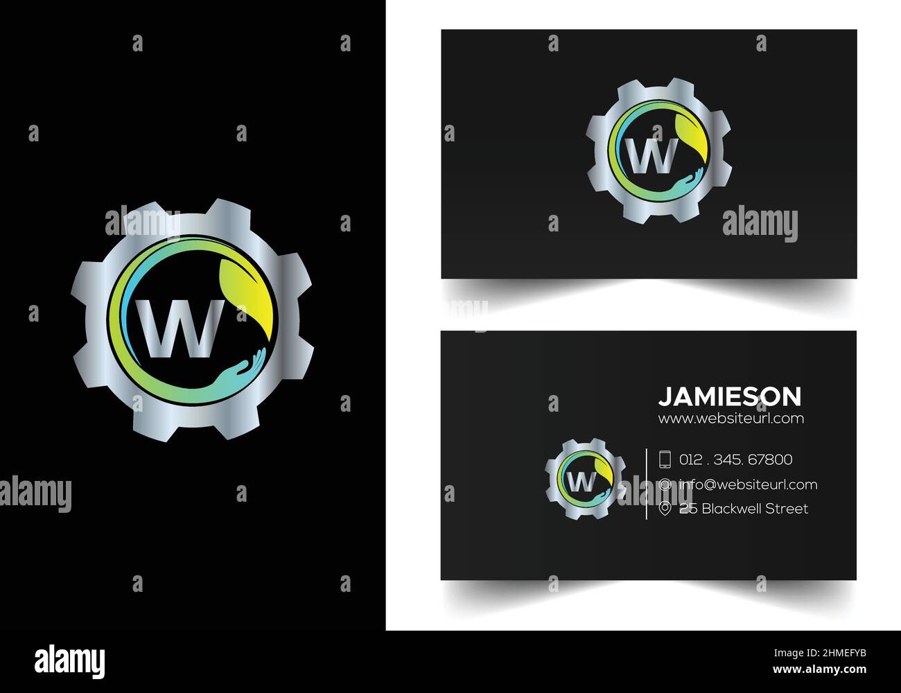 G gear logo Stock Vector Images - Alamy