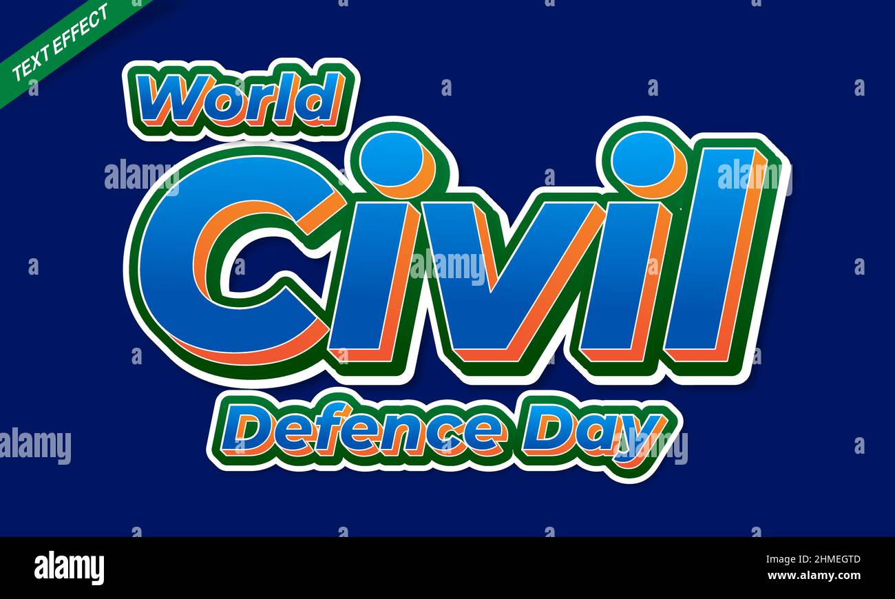 World civil defence vector vectors hi-res stock photography and images ...