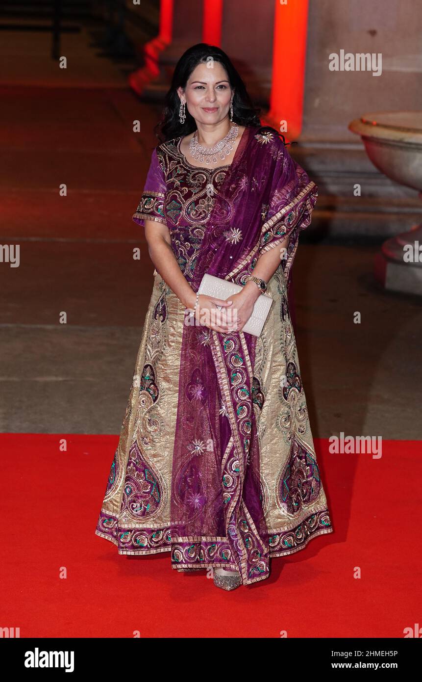 Home Secretary Priti Patel attends a reception to celebrate the British ...