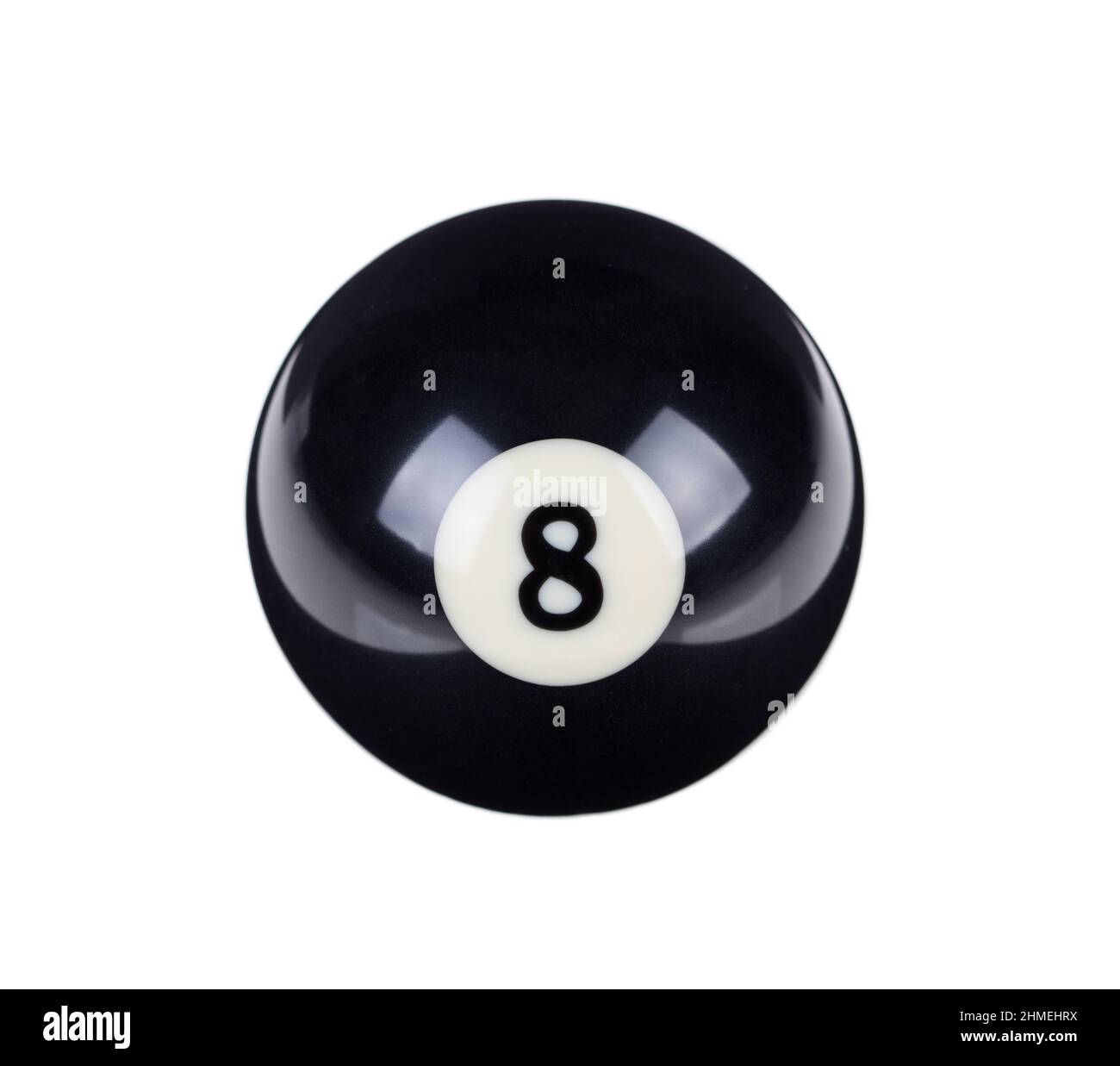 shiny ball for billiard isolated on white background Stock Photo - Alamy