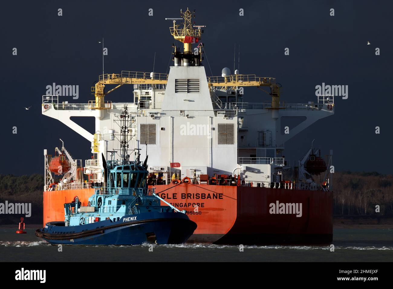 Oil,Chemical,tanker, Eagle Brisbane,Singapore,The Solent,Cowes,Isle of ...