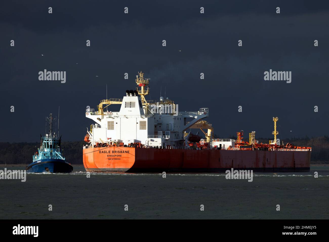 Oil,Chemical,tanker, Eagle Brisbane,Singapore,The Solent,Cowes,Isle of ...