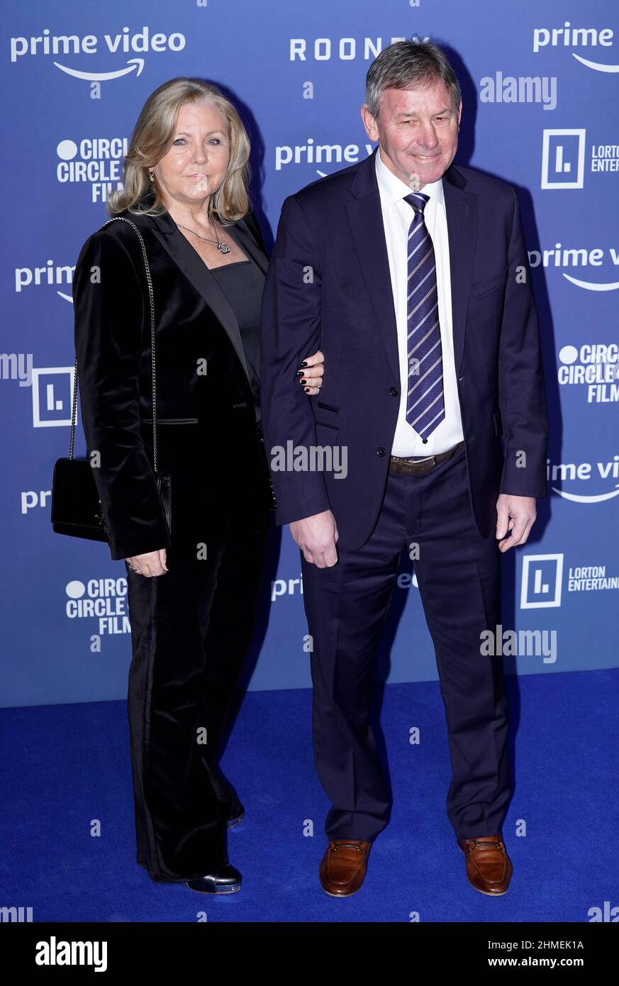 Denise Brindley and Bryan Robson arrive for the world premiere of ...
