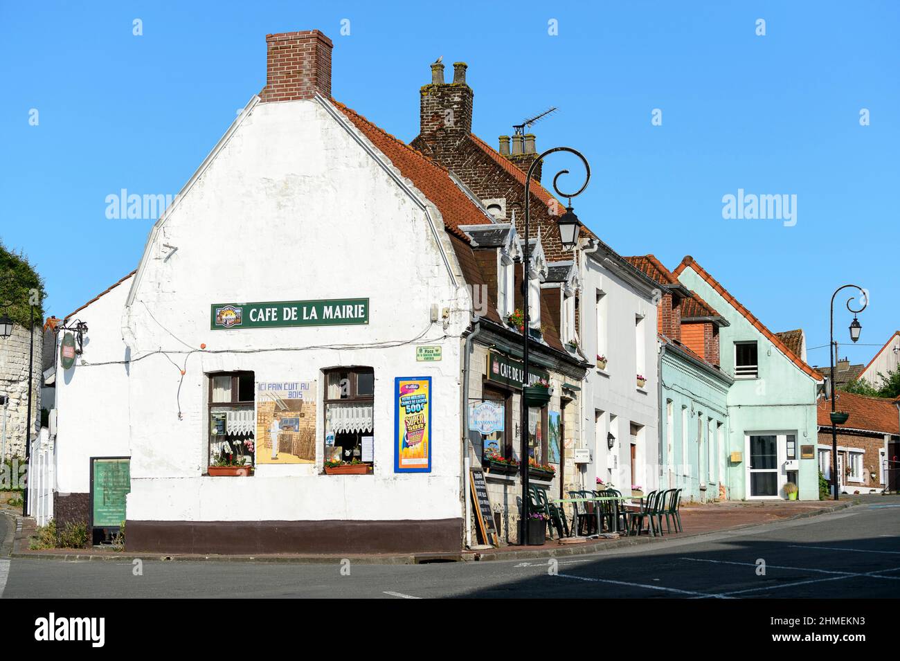 Estaminet a Tournehem-sur-la-Hem Typical tavern of the northern France ...