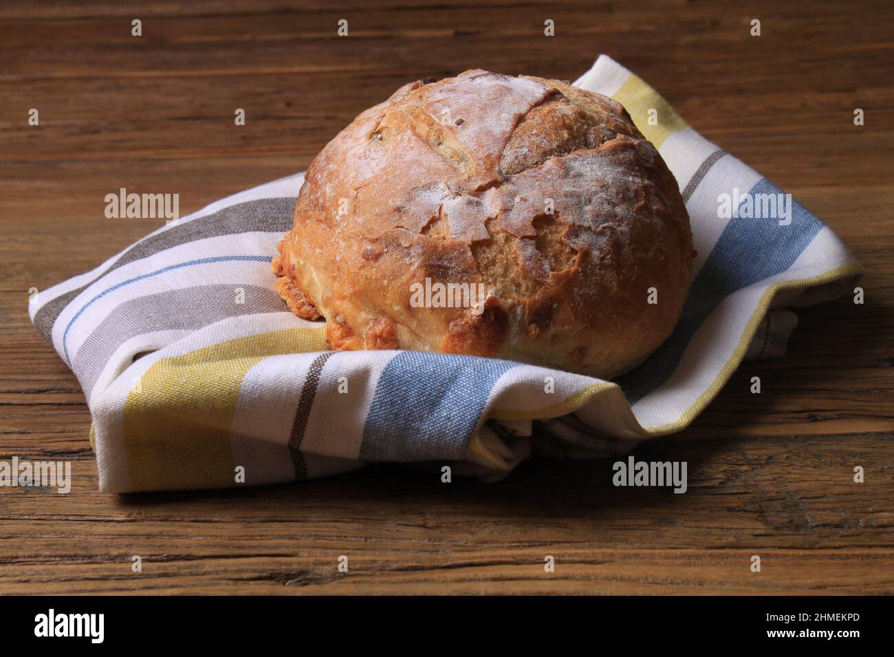 Loaf of bread wrapped hi-res stock photography and images - Alamy