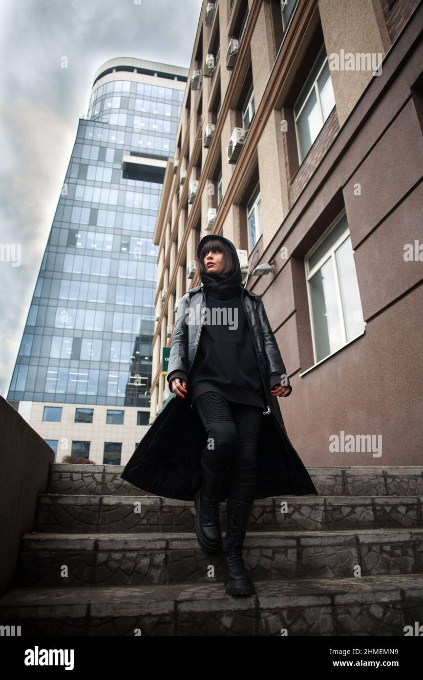 Girl hacker hi-res stock photography and images - Alamy