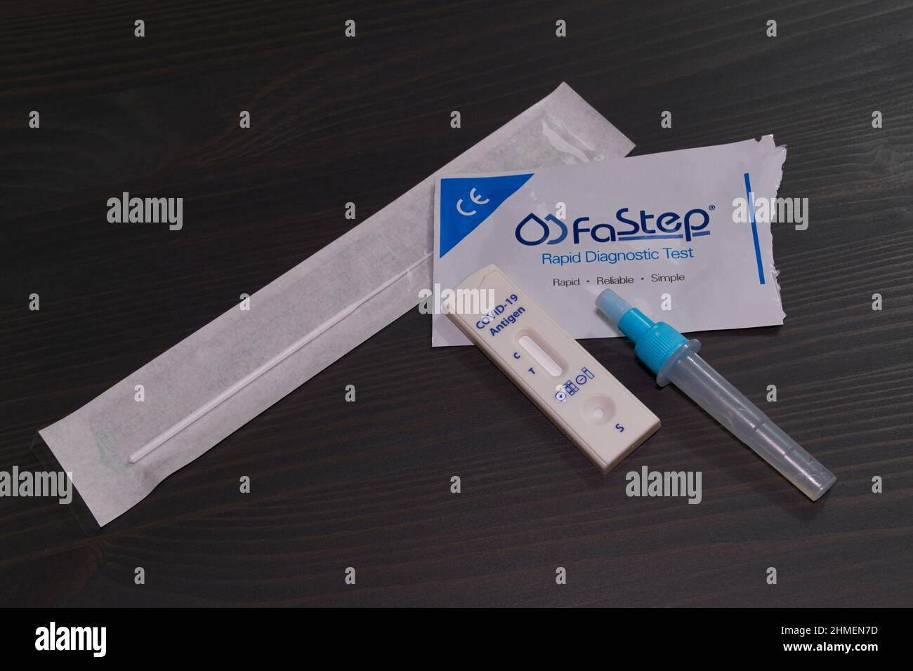 Ottawa, Ontario, Canada - February 9, 2022: An Assure Tech FaStep Rapid ...