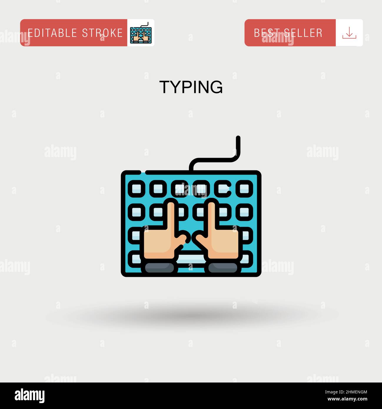 Typing icon hi-res stock photography and images - Alamy
