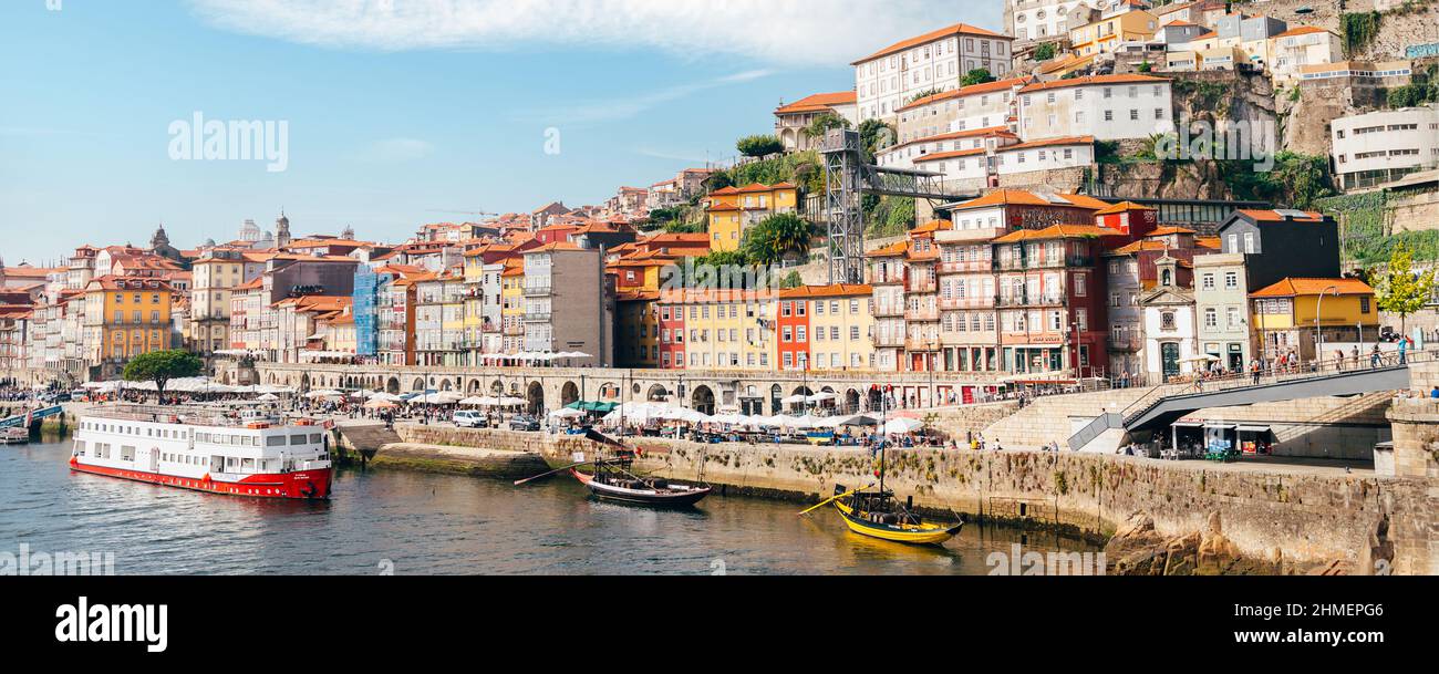 Porto city centre in autumn Stock Photo - Alamy