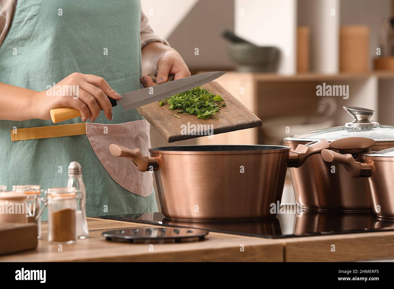 Adding greenery hi-res stock photography and images - Alamy