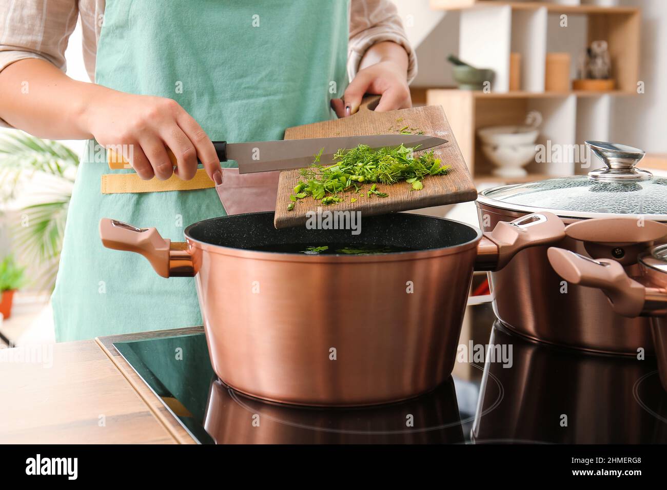 Adding copper hi-res stock photography and images - Alamy