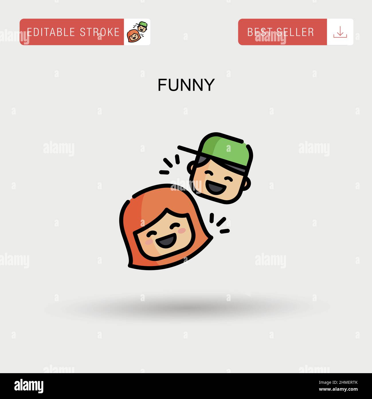 Funny eyes glasses isolated Stock Vector Images - Alamy