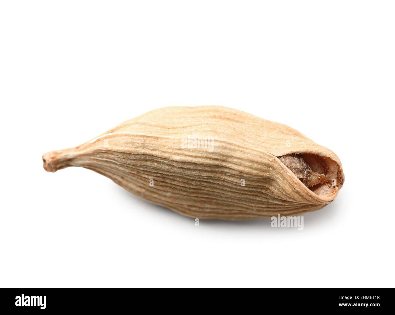 Cardamom seed isolated on white Stock Photo - Alamy