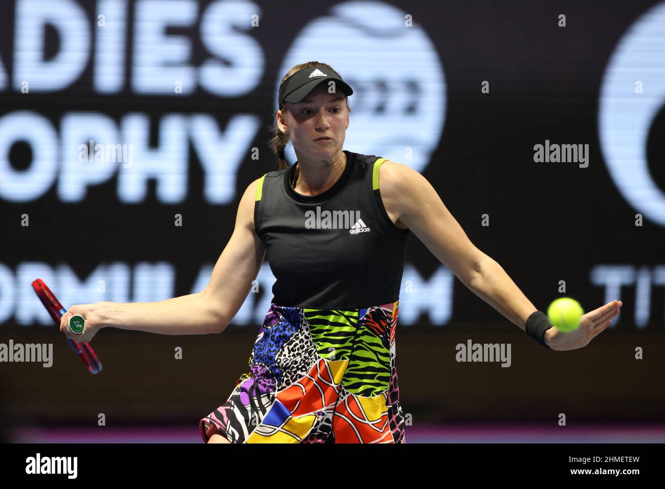 Saint Petersburg, Russia - 09 february 2022: Varvara Gracheva of Russia ...