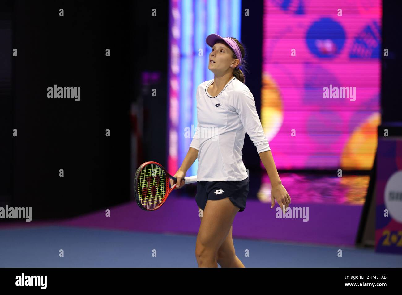 Saint Petersburg, Russia - 09 february 2022: Varvara Gracheva of Russia ...