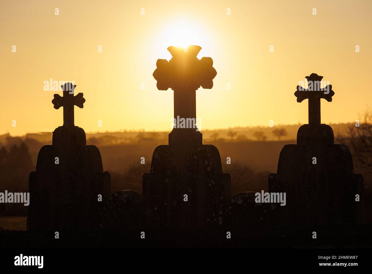 3 crosses hi-res stock photography and images - Alamy