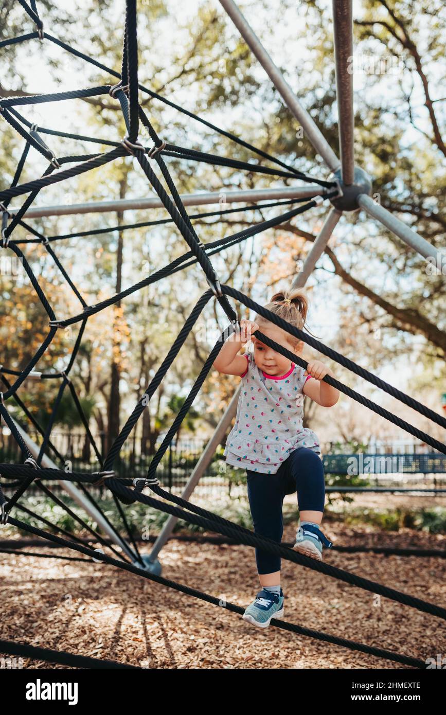 Children playing tag playground hi-res stock photography and images - Alamy