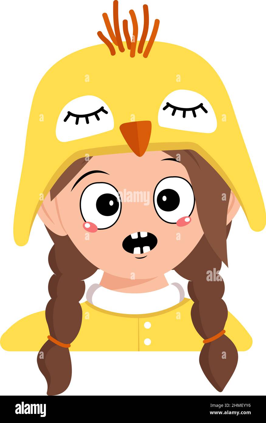 Large Baby Scared Face Expressions