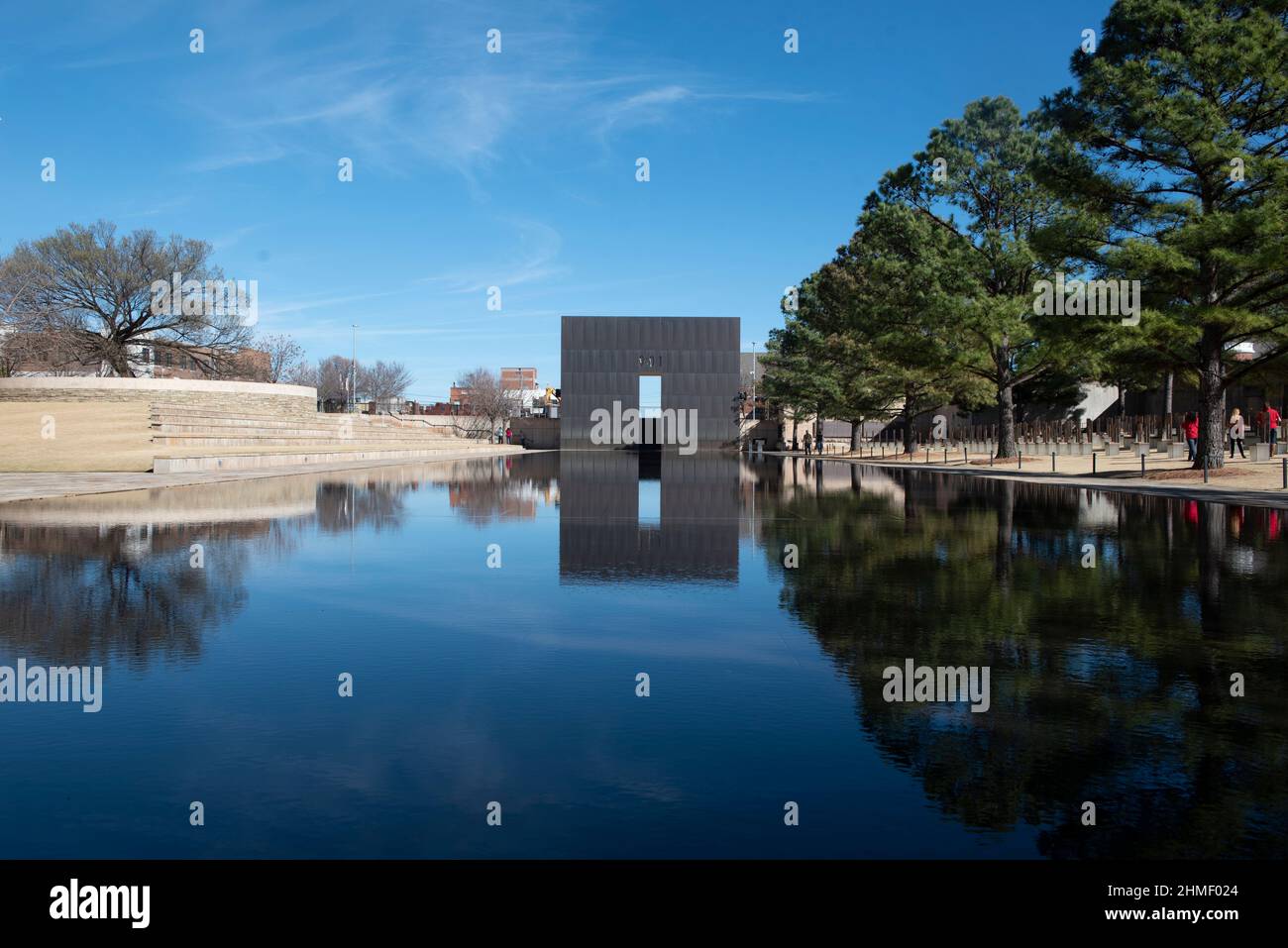 Oklahoma City National Memorial, Oklahoma, USA. The memorial and museum ... Oklahoma City National Memorial, Oklahoma, USA. The memorial and museum ...