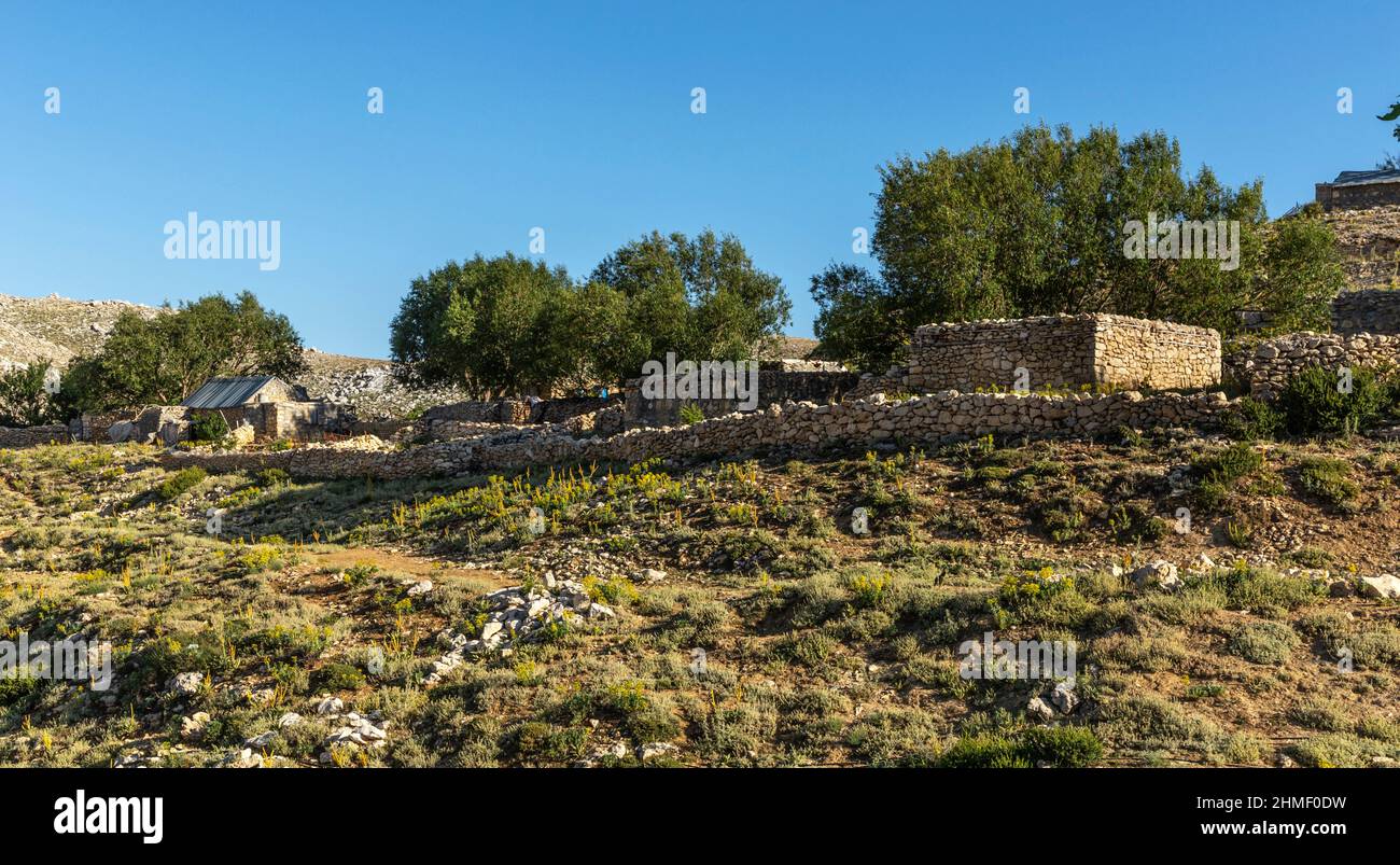 Stone houses in Taşeli, at an altitude of 2 thousand, in Antalya ...