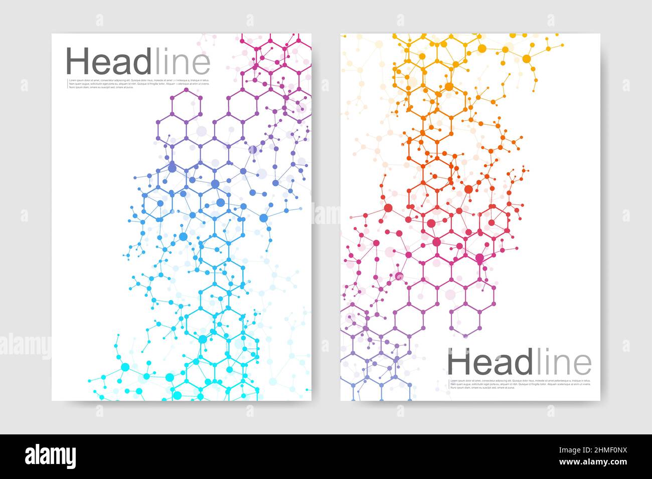 Minimal brochure templates, magazine, leaflet, flyer, cover, booklet ...