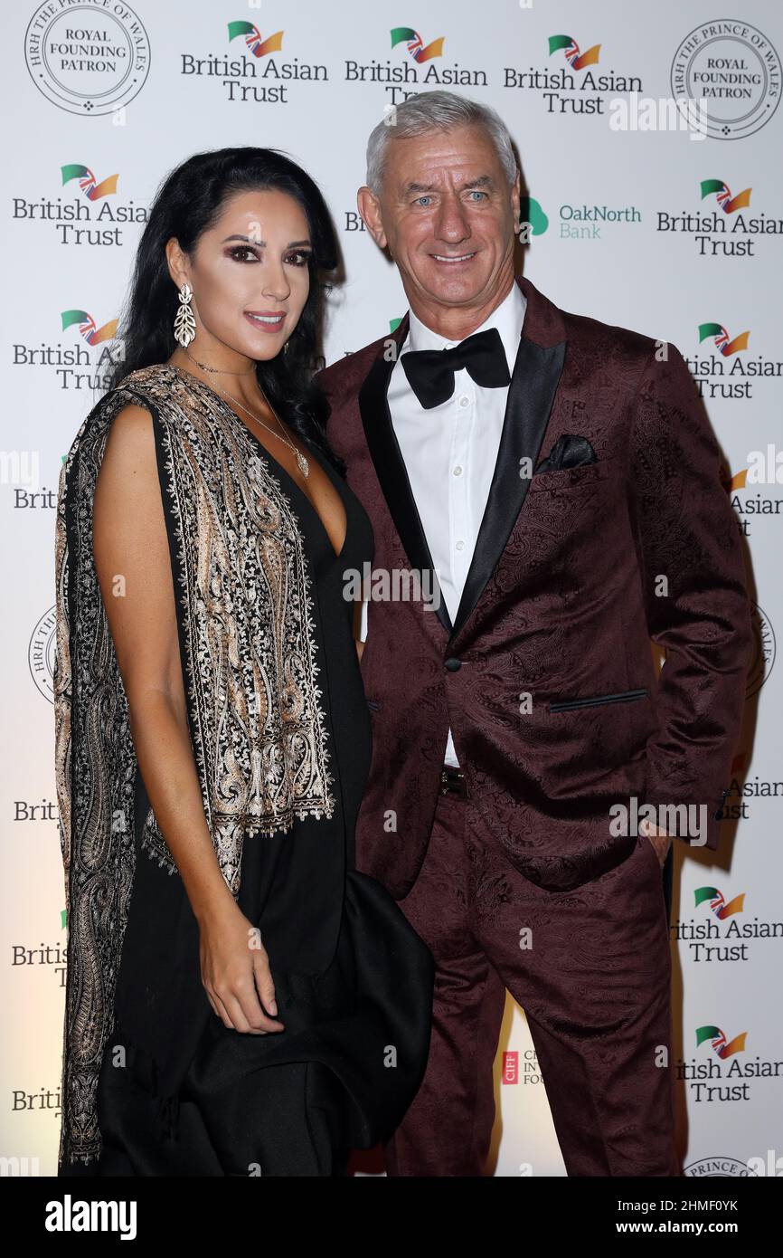 Ian Rush and Carol Anthony as they attend a reception to celebrate the ...