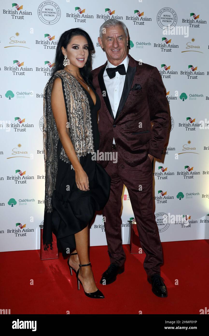 Ian Rush and Carol Anthony as they attend a reception to celebrate the ...