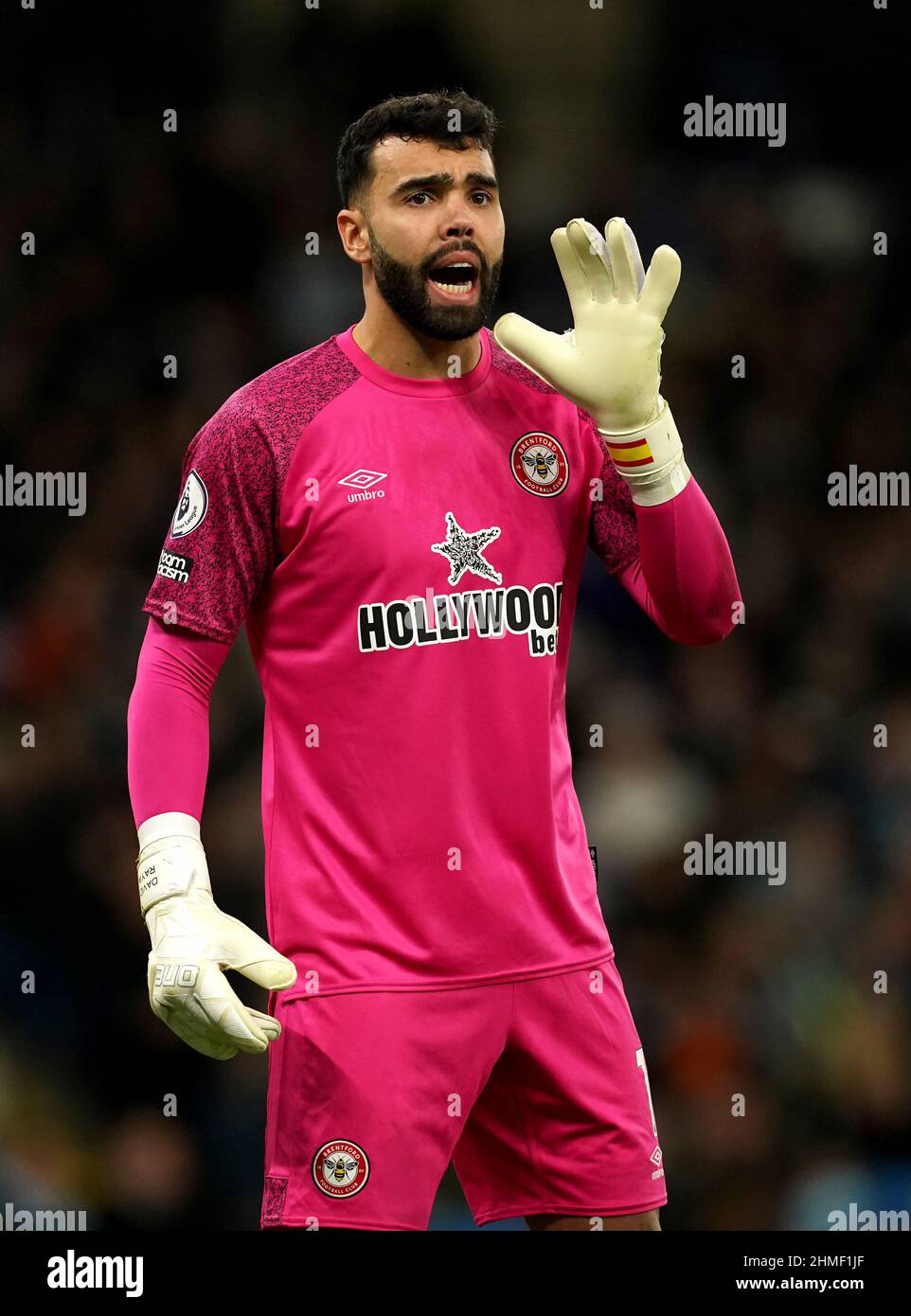 Brentford goalkeeper David Raya Martin during the Premier League match ...
