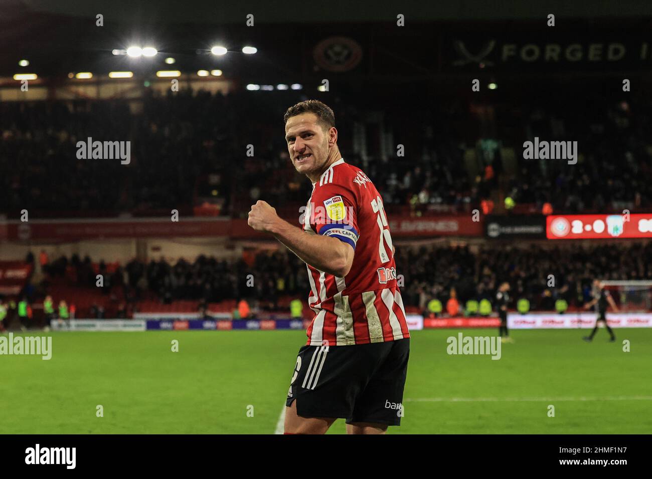 Billy Sharp #10 of Sheffield United scores to make it 2-0 Stock Photo ...