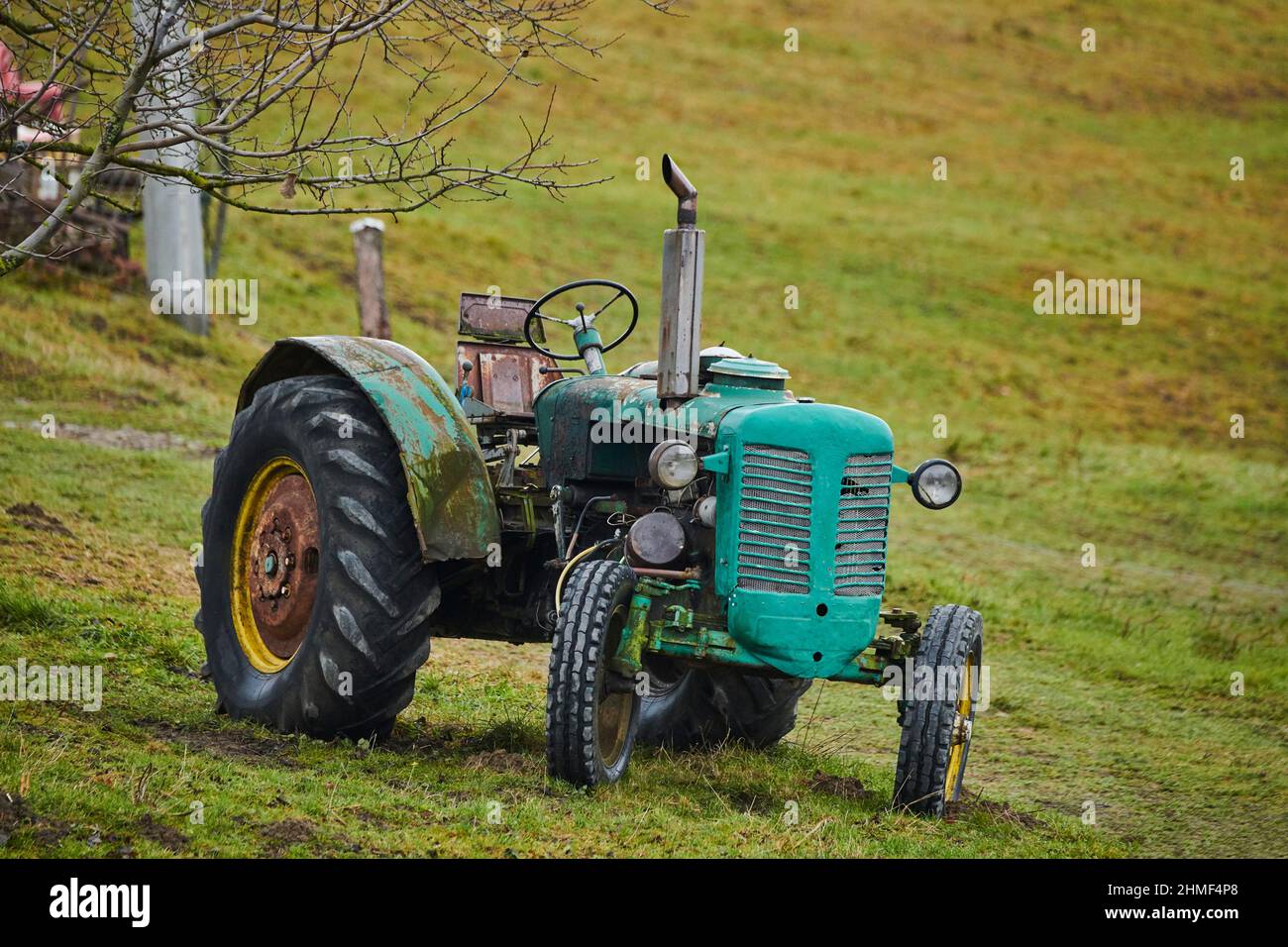 Standing on a tractor hi-res stock photography and images - Alamy