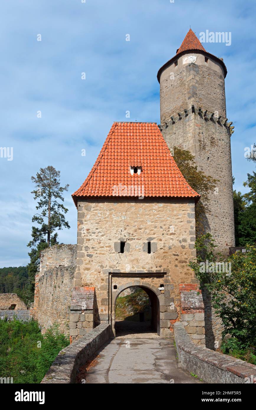 Zvikov castle klingenberg castle hi-res stock photography and images ...