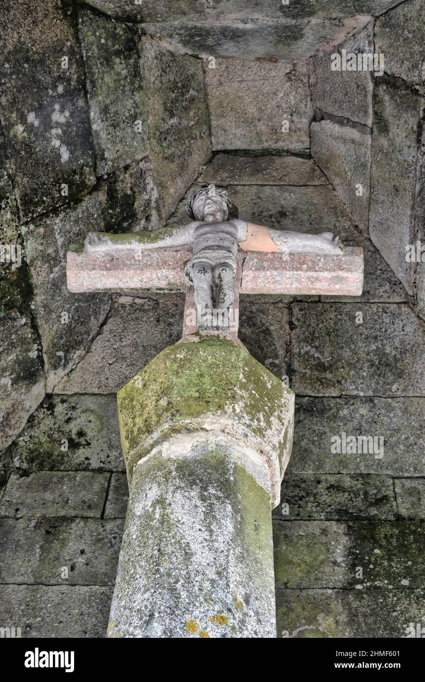 Our Lord of Good Death Cross, Statue of Christ on the Cross, Trancoso ...