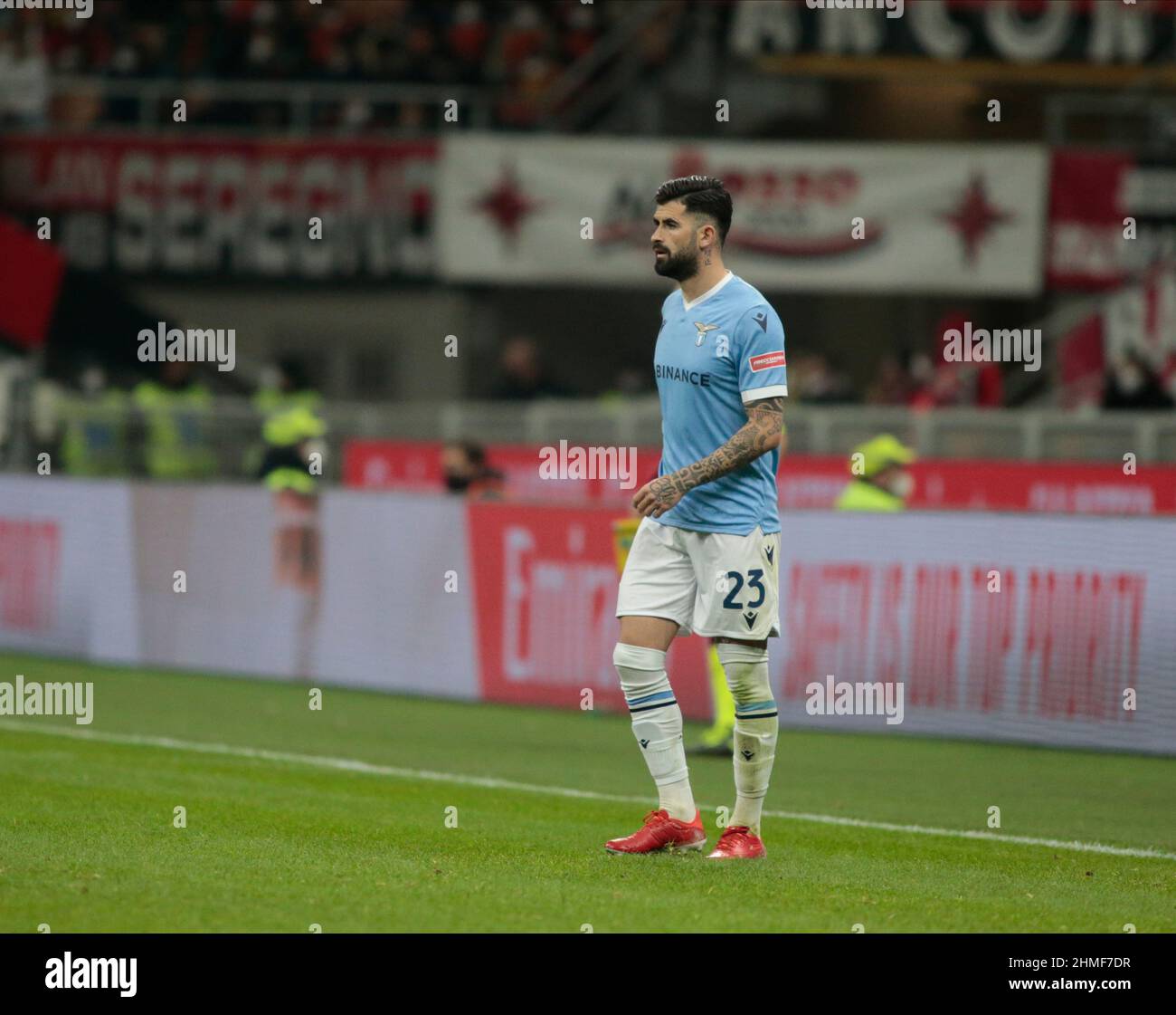 Elseid Hysaj (Ss Lazio) during the Italian cup, Coppa Italia, quarter ...