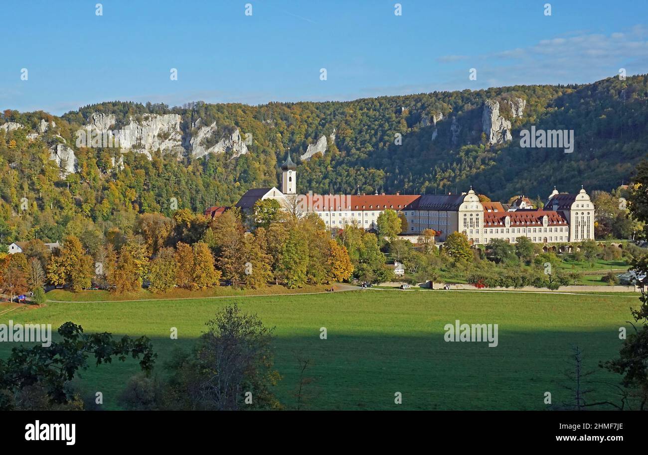 Benedictine archabbey beuron abbey monastery hi-res stock photography ...