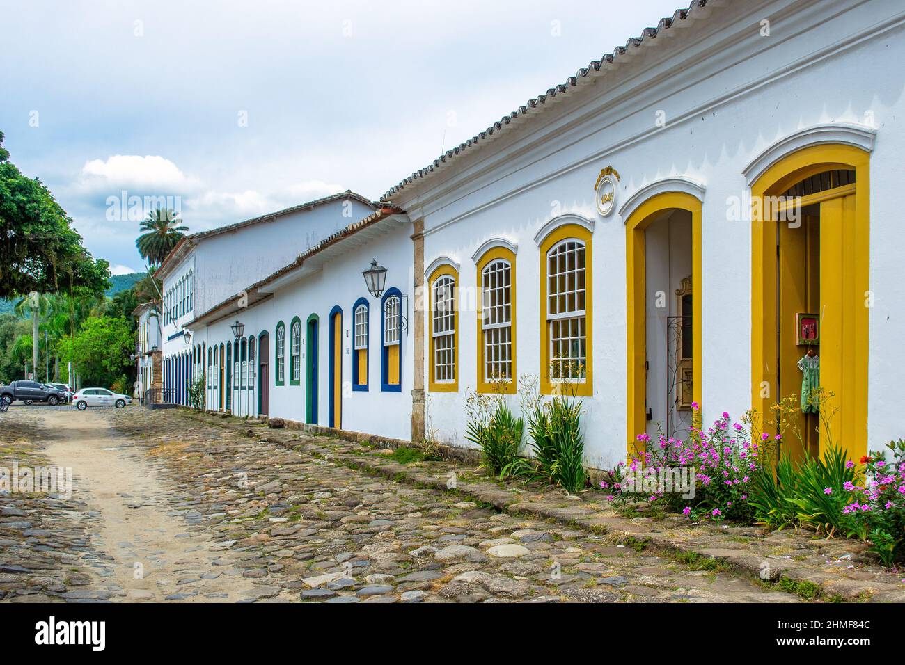 Traditional brazilian portuguese colonial architecture hi-res stock ...