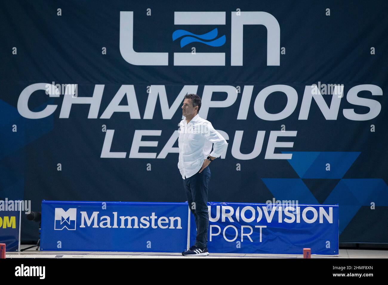 Kragujevac, Serbia, 9th February 2022. Head Coach Elvis Fatovic of ...