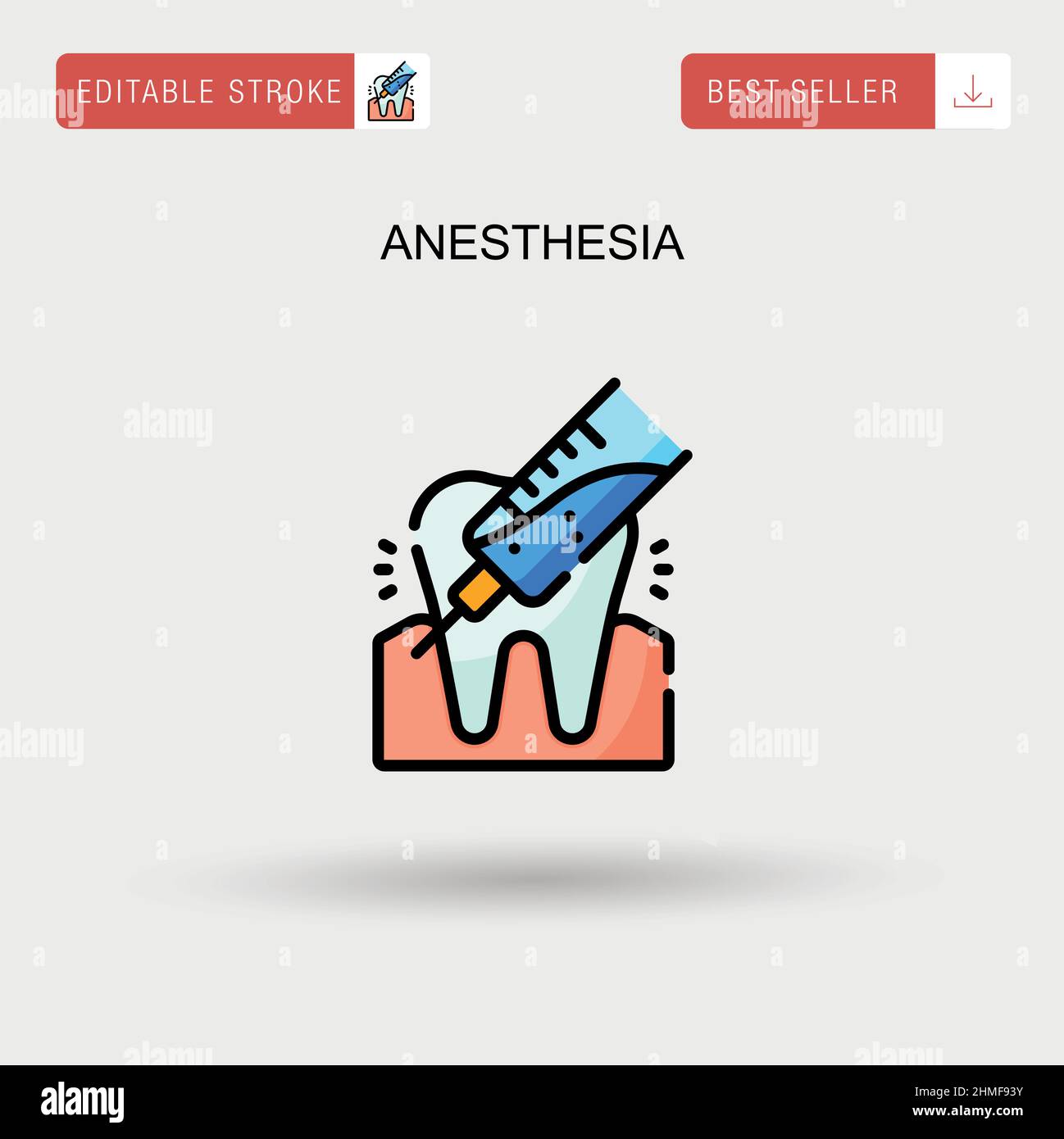 Anesthesia for surgery Stock Vector Images - Alamy