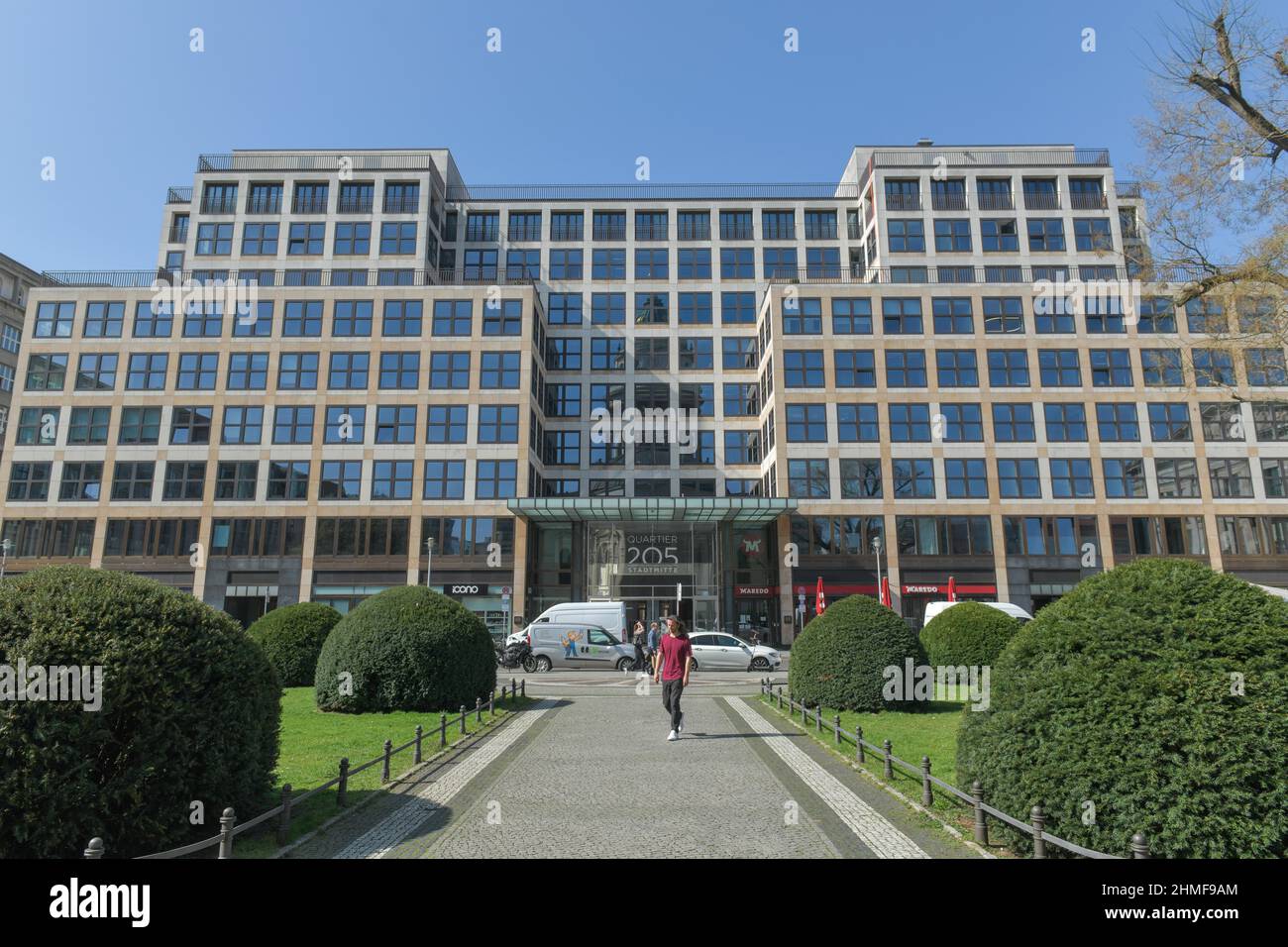 Friedrichstrasse office building architecture hi-res stock photography ...