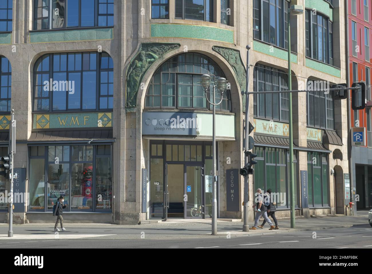 WMF House, Leipziger Strasse, Mauerstrasse, Mitte, Berlin, Germany ...