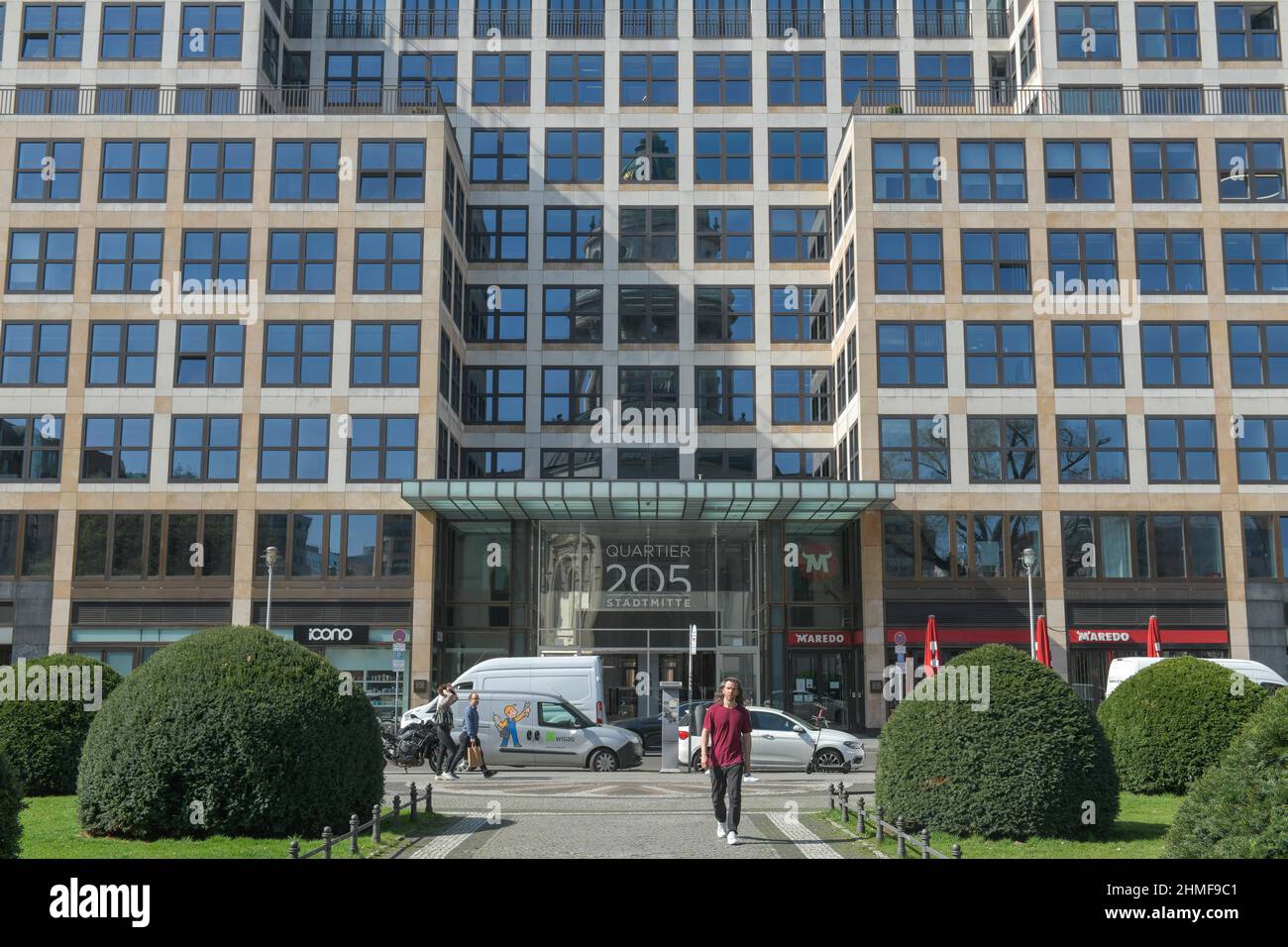 Friedrichstrasse office building architecture hi-res stock photography ...