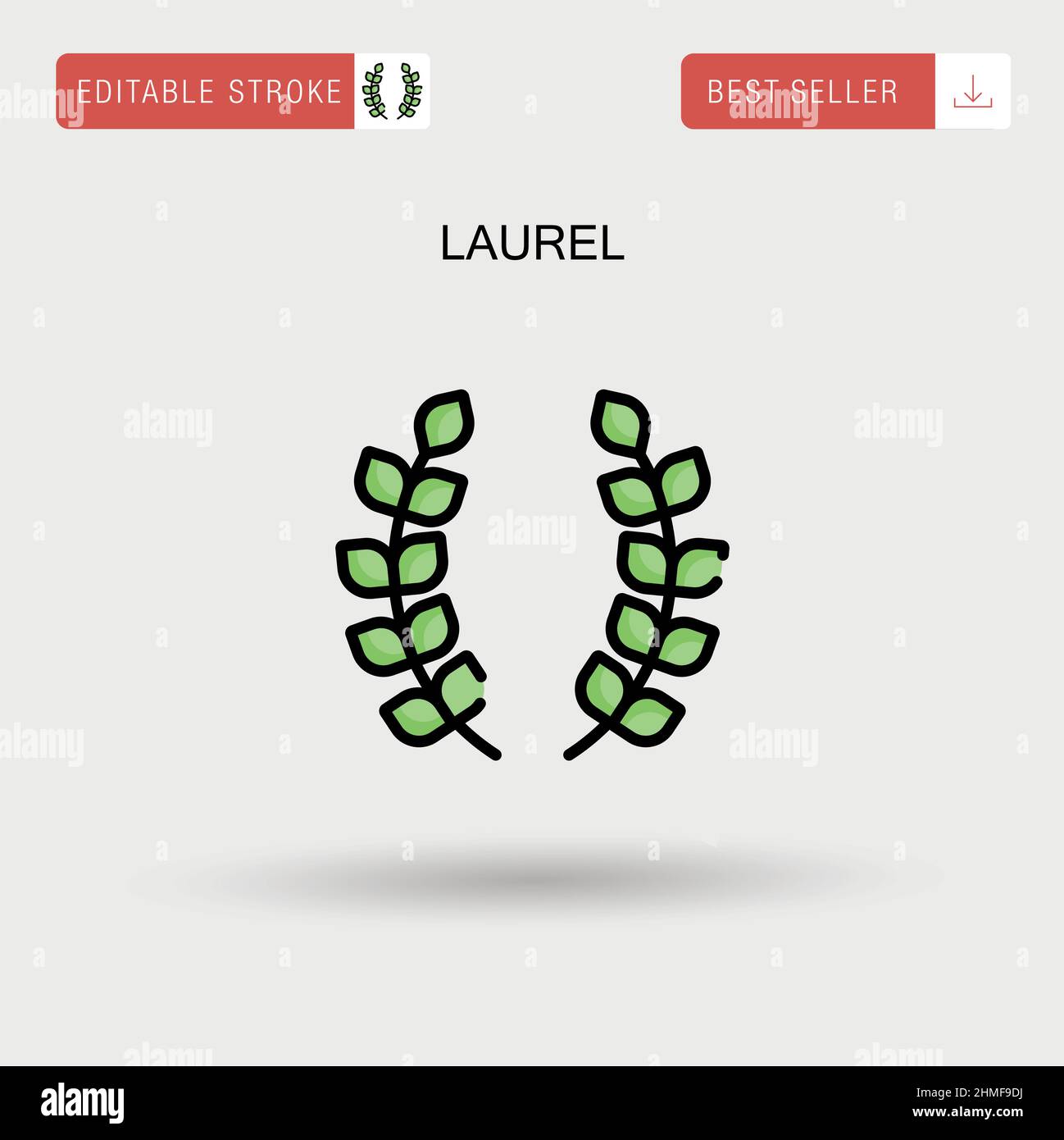 Excellence emblem icon simple Stock Vector Images - Alamy