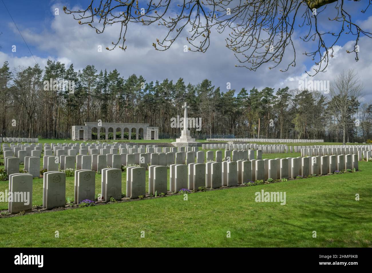 British Military Cemetery, Heerstrasse, Westend, Charlottenburg ...