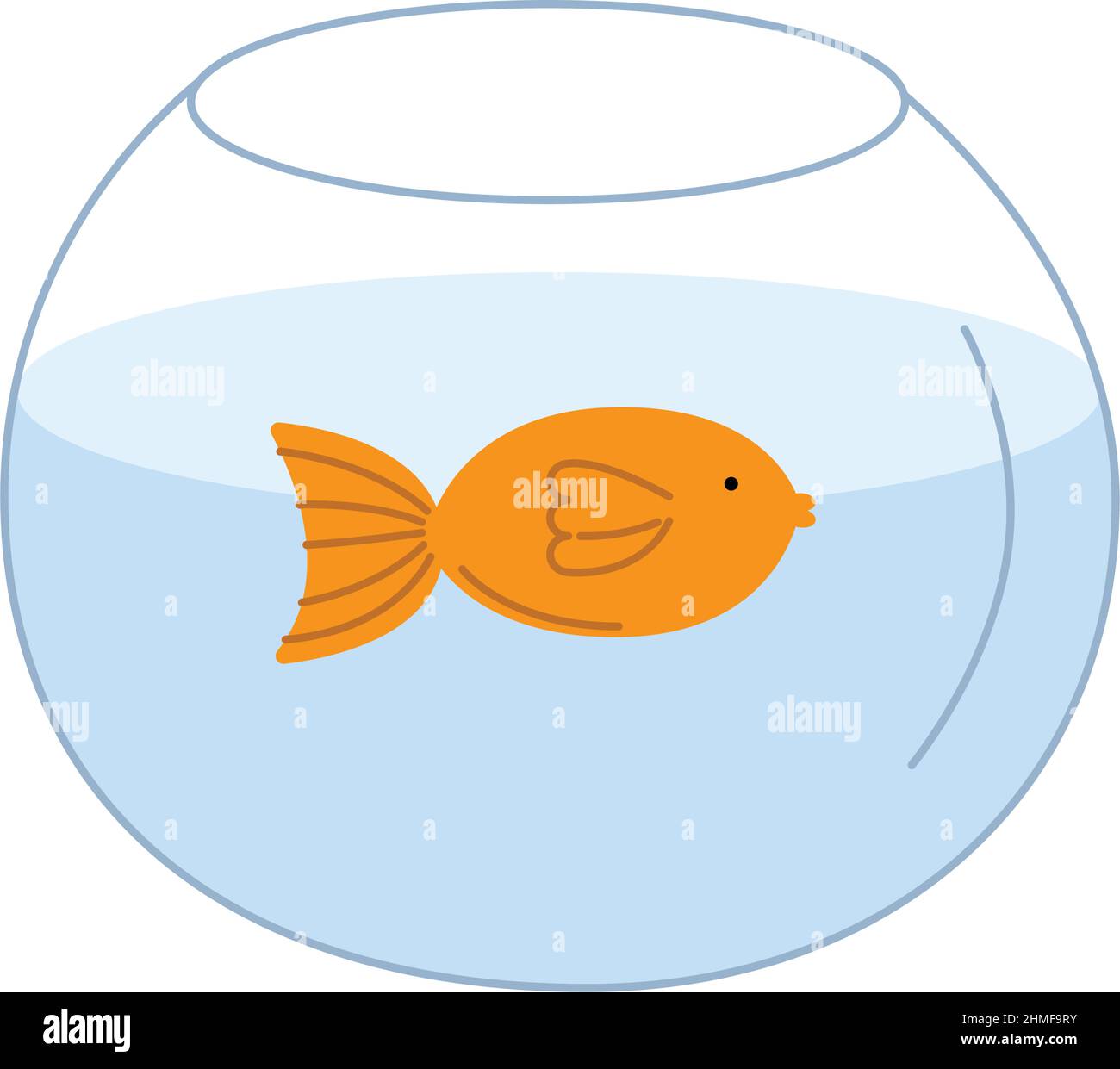 pet fish in aquarium icon Stock Vector Image & Art - Alamy