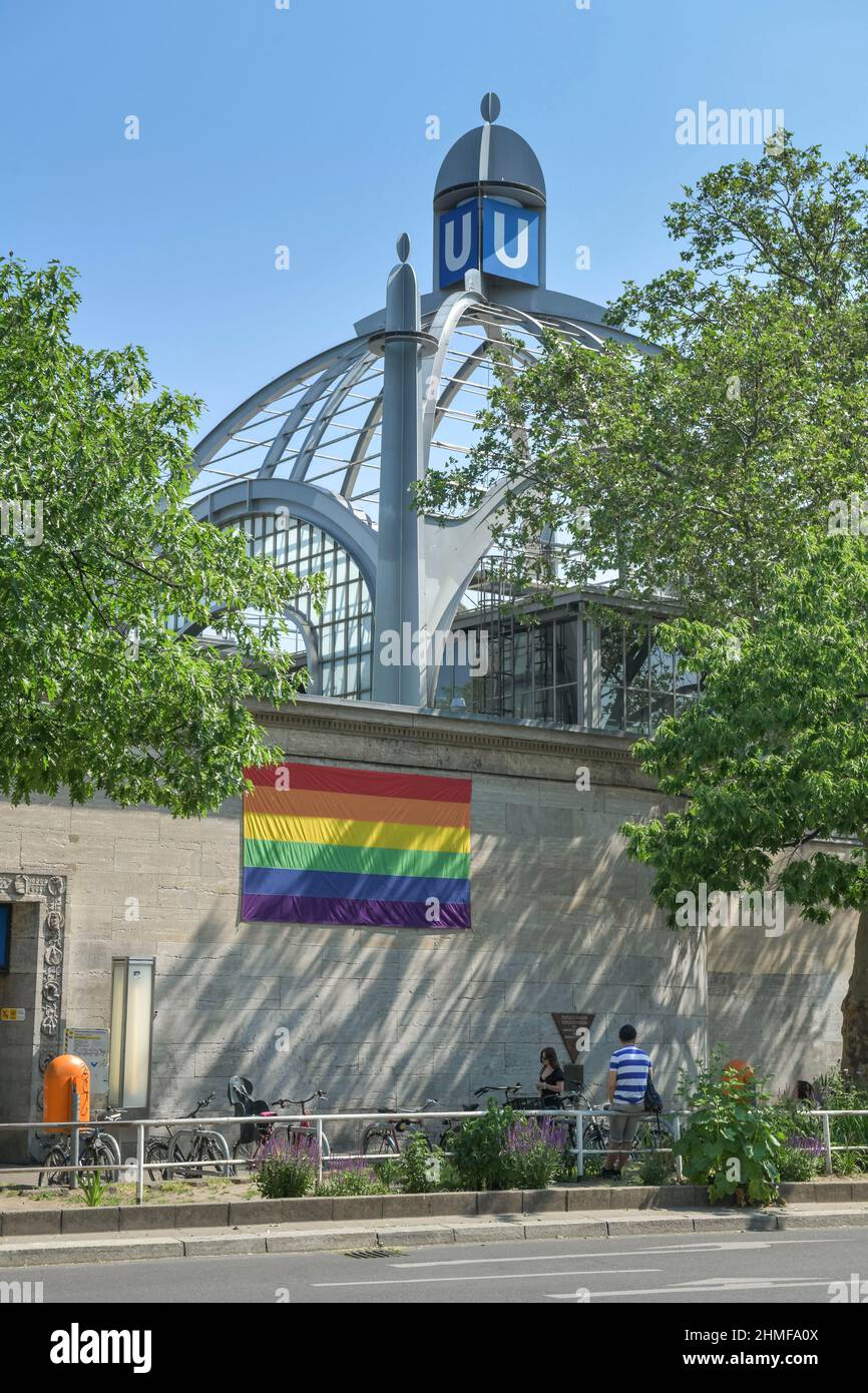 Underground station, Nollendorfplatz, Schoeneberg, Berlin, Germany ...